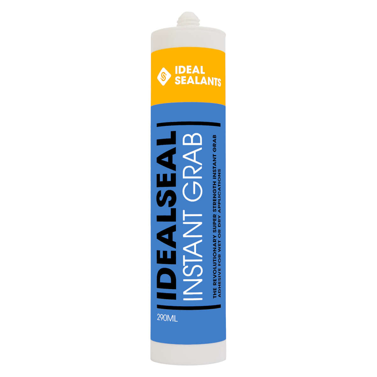 Idealseal Instant Grab Adhesive 290ml and 600ml | White